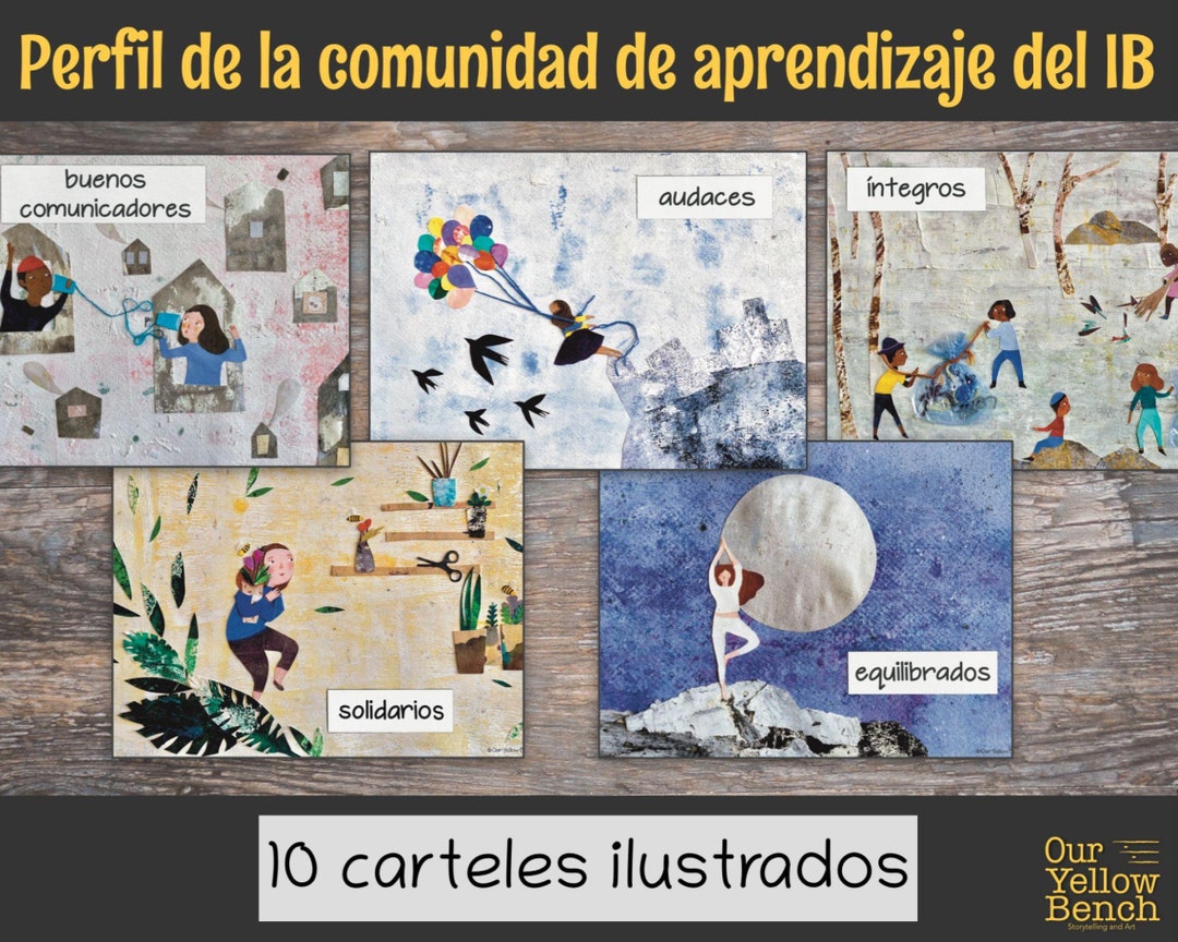 Perfil De La Comunidad De Aprendizaje Del IB - 10 Carteles Ilustrados ...