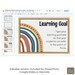 Visible Learning Focus Display in a Boho Rainbow Classroom Theme - Etsy