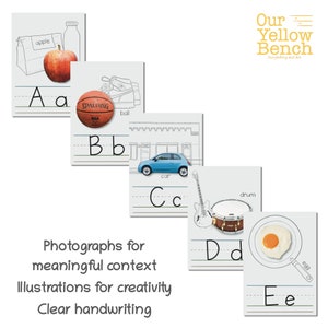 Real Life (nonfiction) Classroom Alphabet Posters With Photographs - Etsy