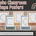 Boho Rainbow Slides Template for Teachers - Etsy