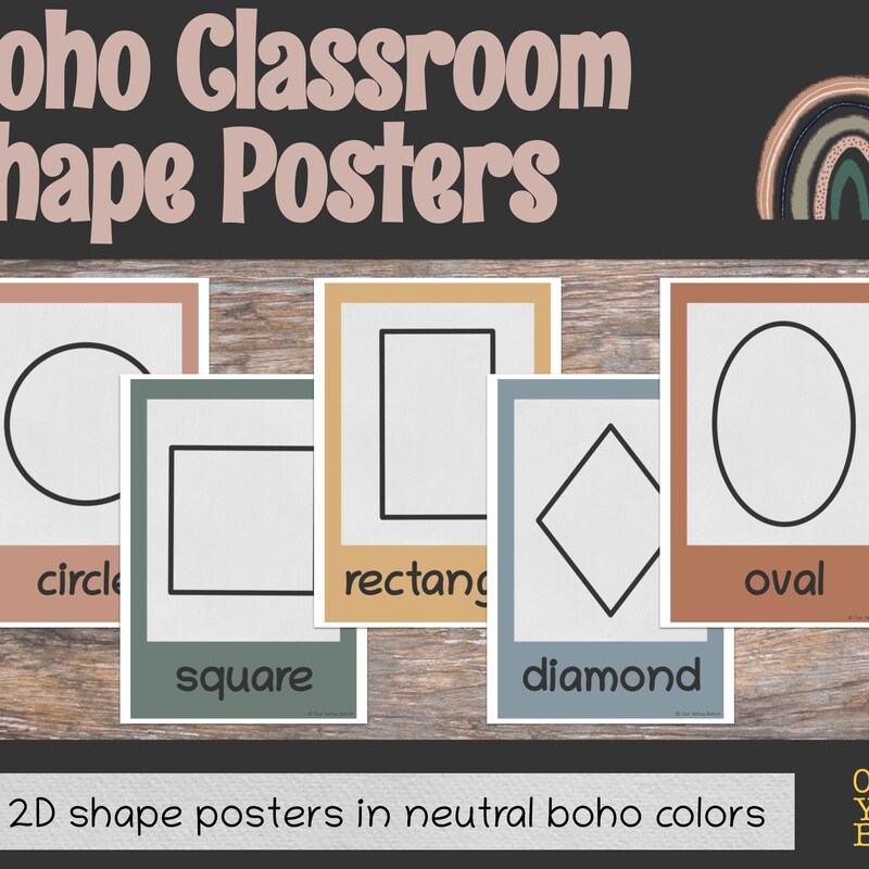 Boho Shapes - Etsy