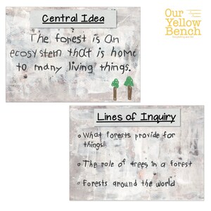 IB PYP Unit of Inquiry Display Posters - Etsy Australia