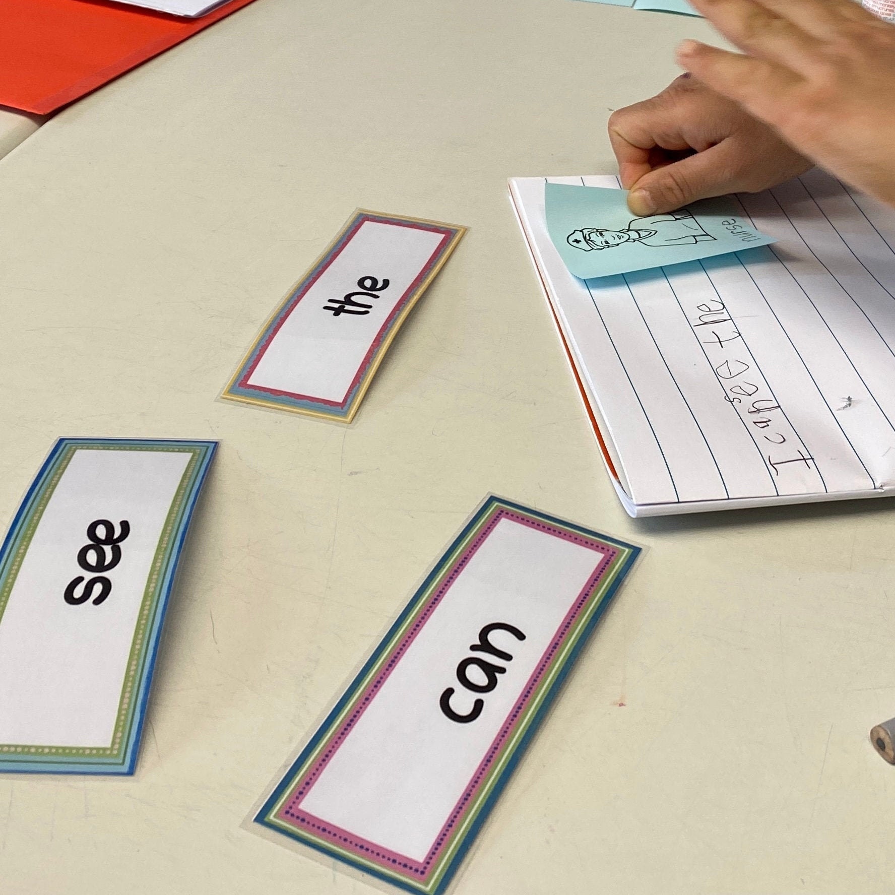 Bright Rainbow Sight Words First 100 | Etsy