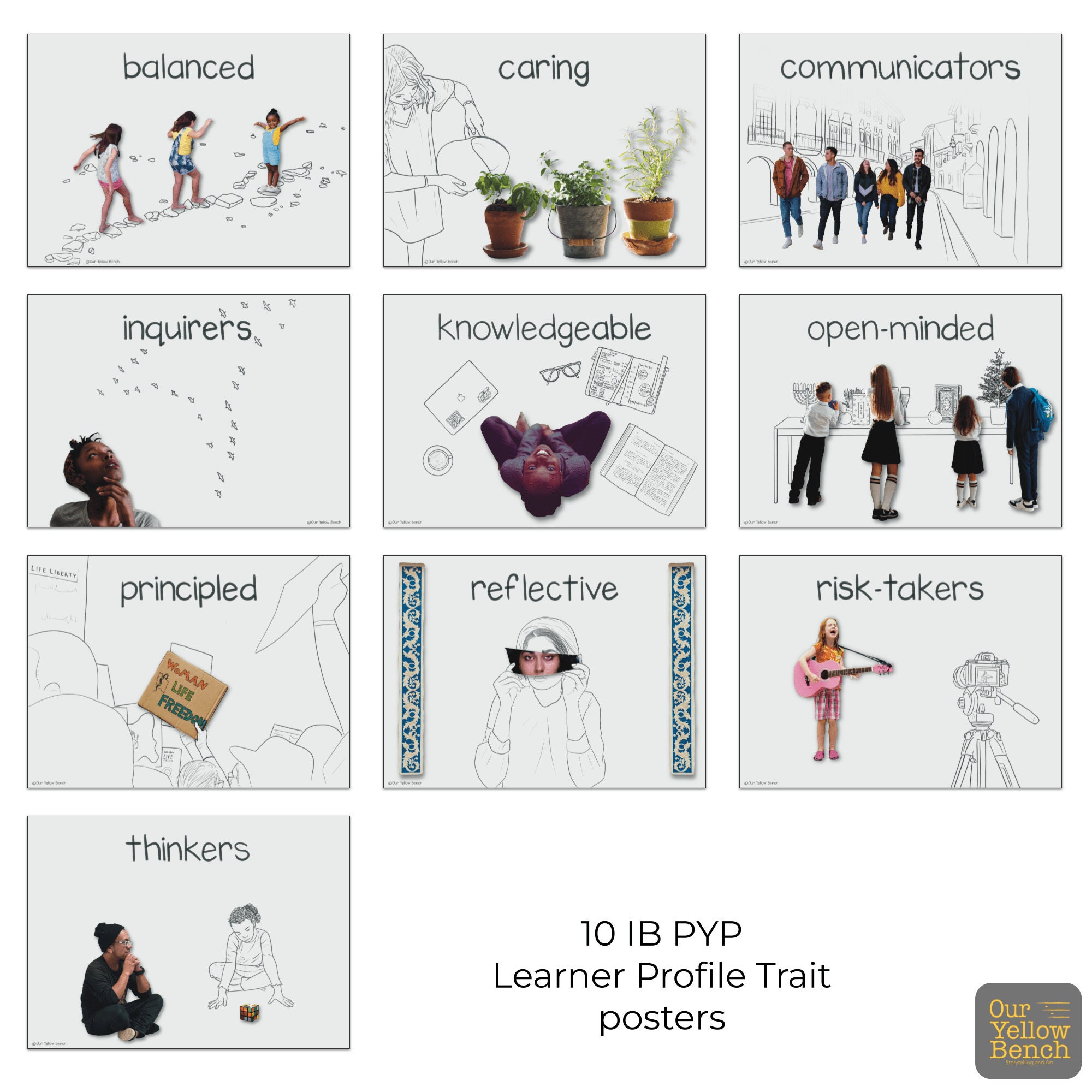 IB PYP Bundle (learner Profile, Themes, Central Idea Display) - Etsy