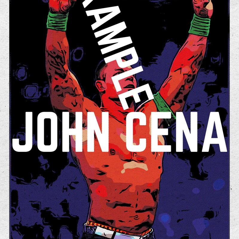 John Cena - Etsy