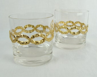 Hollywood Regency Glassware - Etsy
