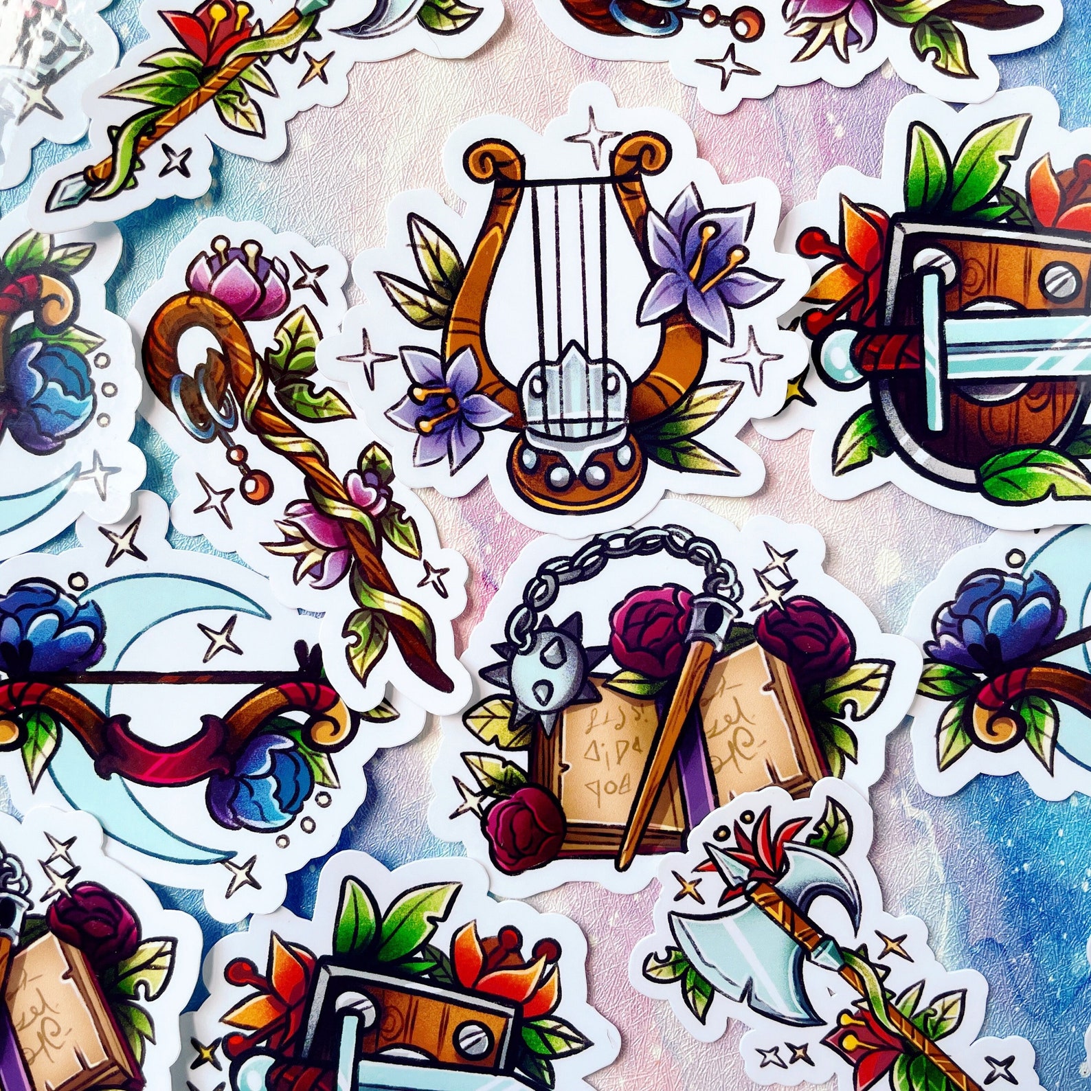 Dnd Stickers D&D Stickers RPG Stickers Role Playing Game | Etsy