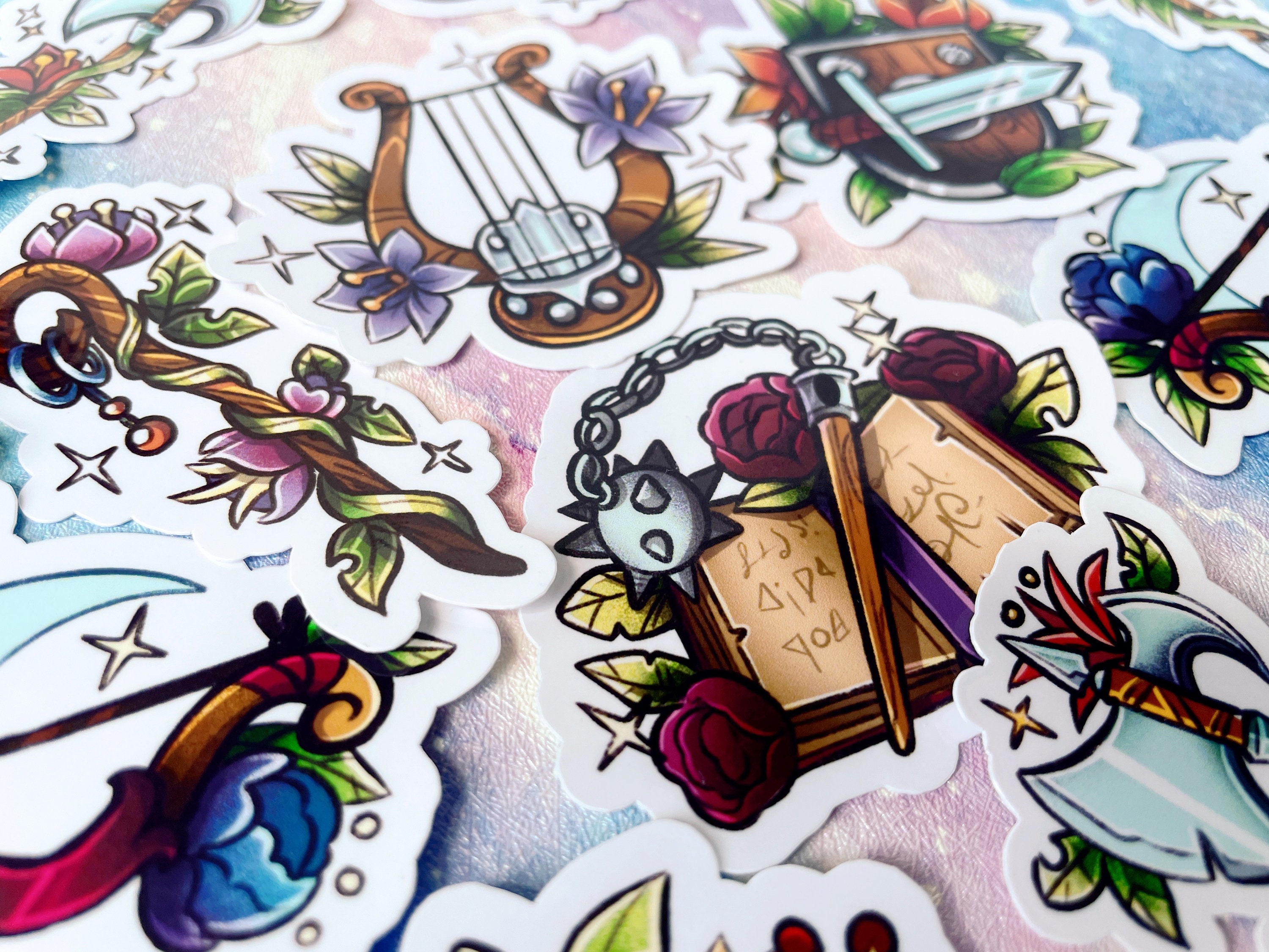 DnD Stickers D&D Stickers RPG Stickers Role Playing Game | Etsy