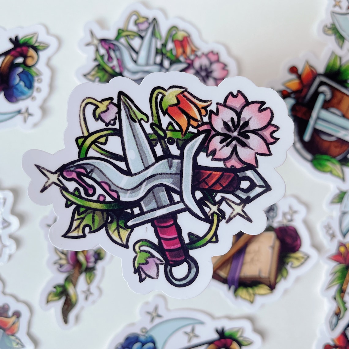 DnD Stickers D&D Stickers RPG Stickers Role Playing Game | Etsy