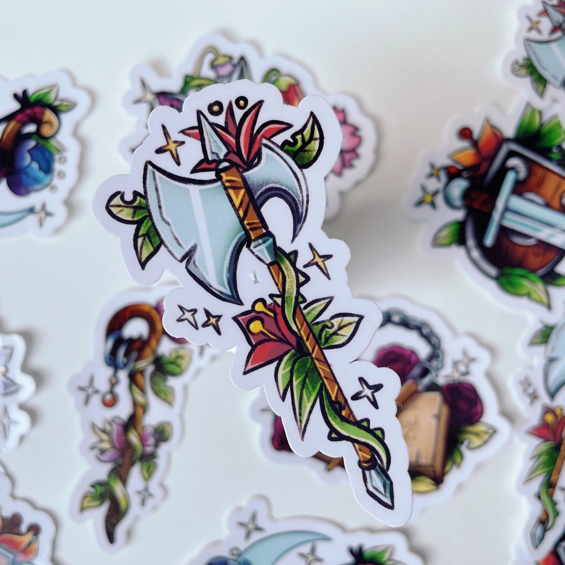 DnD Stickers D&D Stickers RPG Stickers Role Playing Game | Etsy