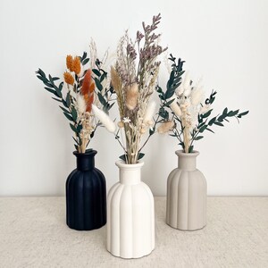 Boho Mini Dried Flower Bouquet With Vase Option | Small Flower ...