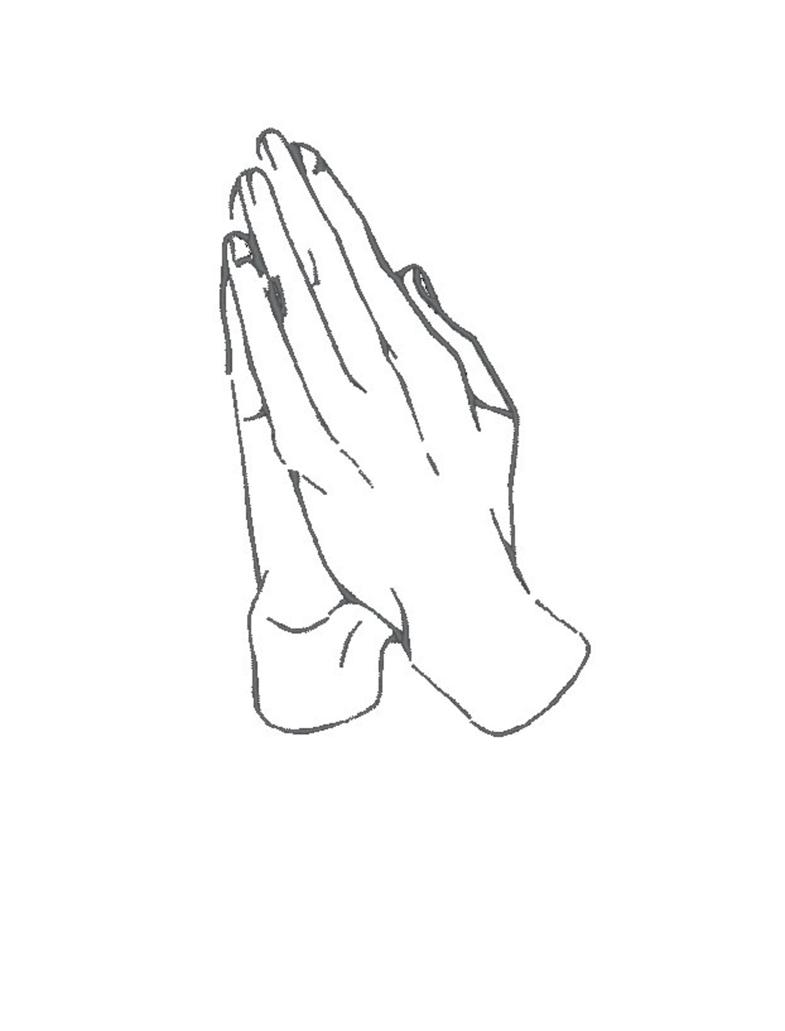 Stylized Hands Bundle 6 Designs 3 Sizes Line Art Drawing One Line ...