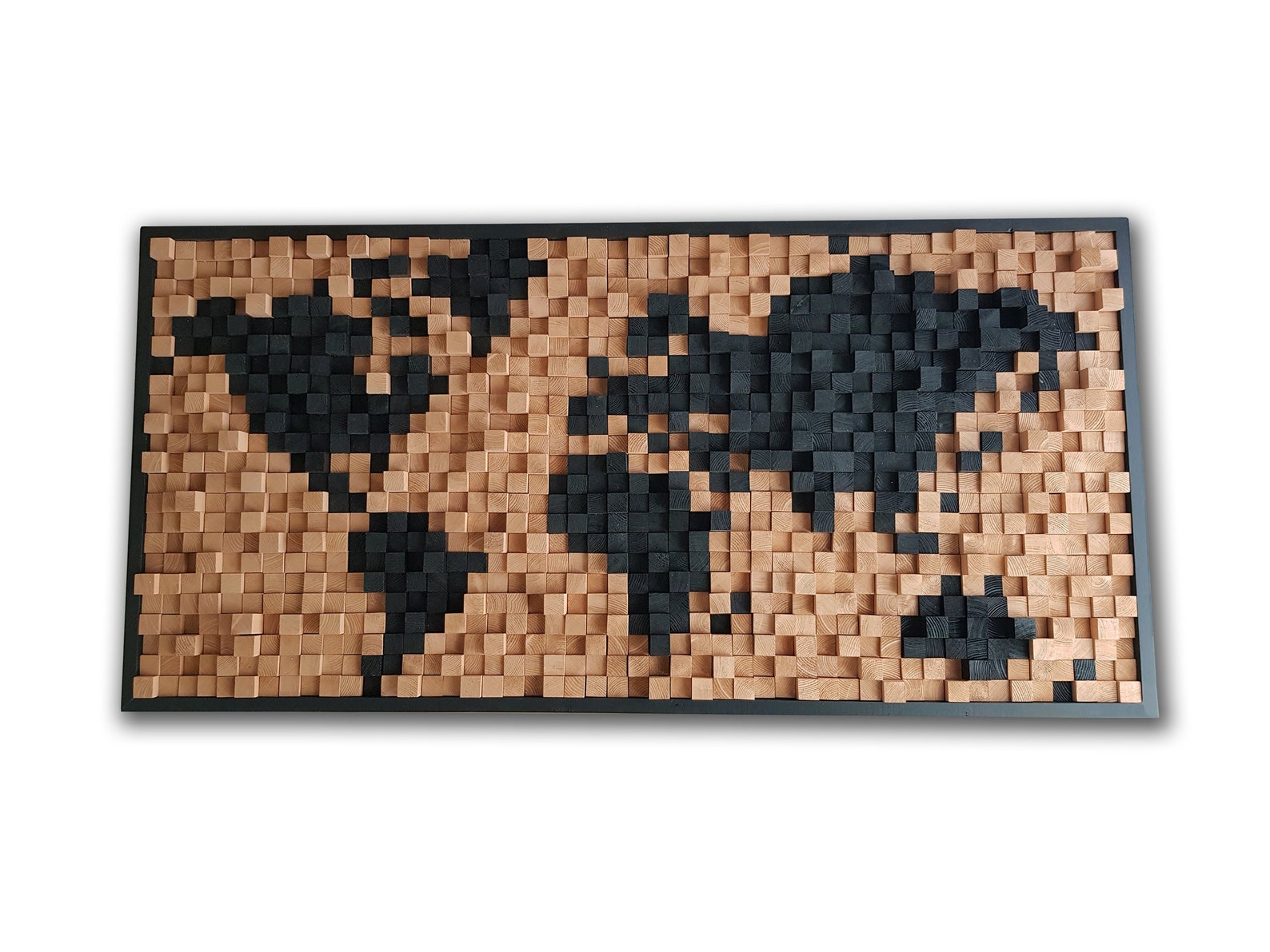Large Wooden World Map Wood Wall Art 3D Travel Map Custom - Etsy