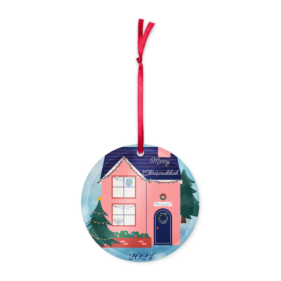 Merry Chrismukkah 2024 Interfaith Christmas Hanukkah Ornament - Etsy