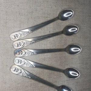 Vintage Gerber Baby Nickel Silver Spoon by Meidi-ya - Etsy
