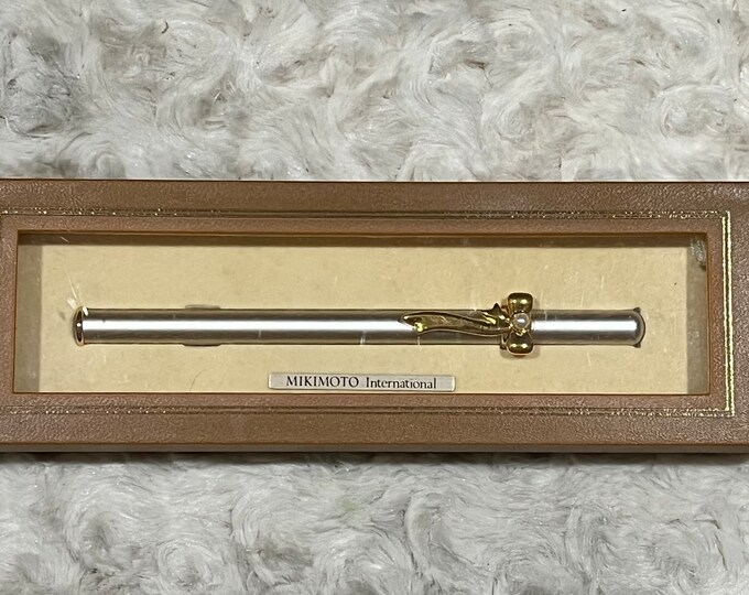 Authentic Mikimoto Pearl International Ballpoint Pen in Box for JAL - Etsy