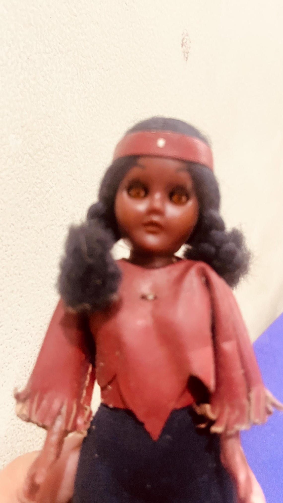 Vintage Native American Carlson Doll With Tag - Etsy