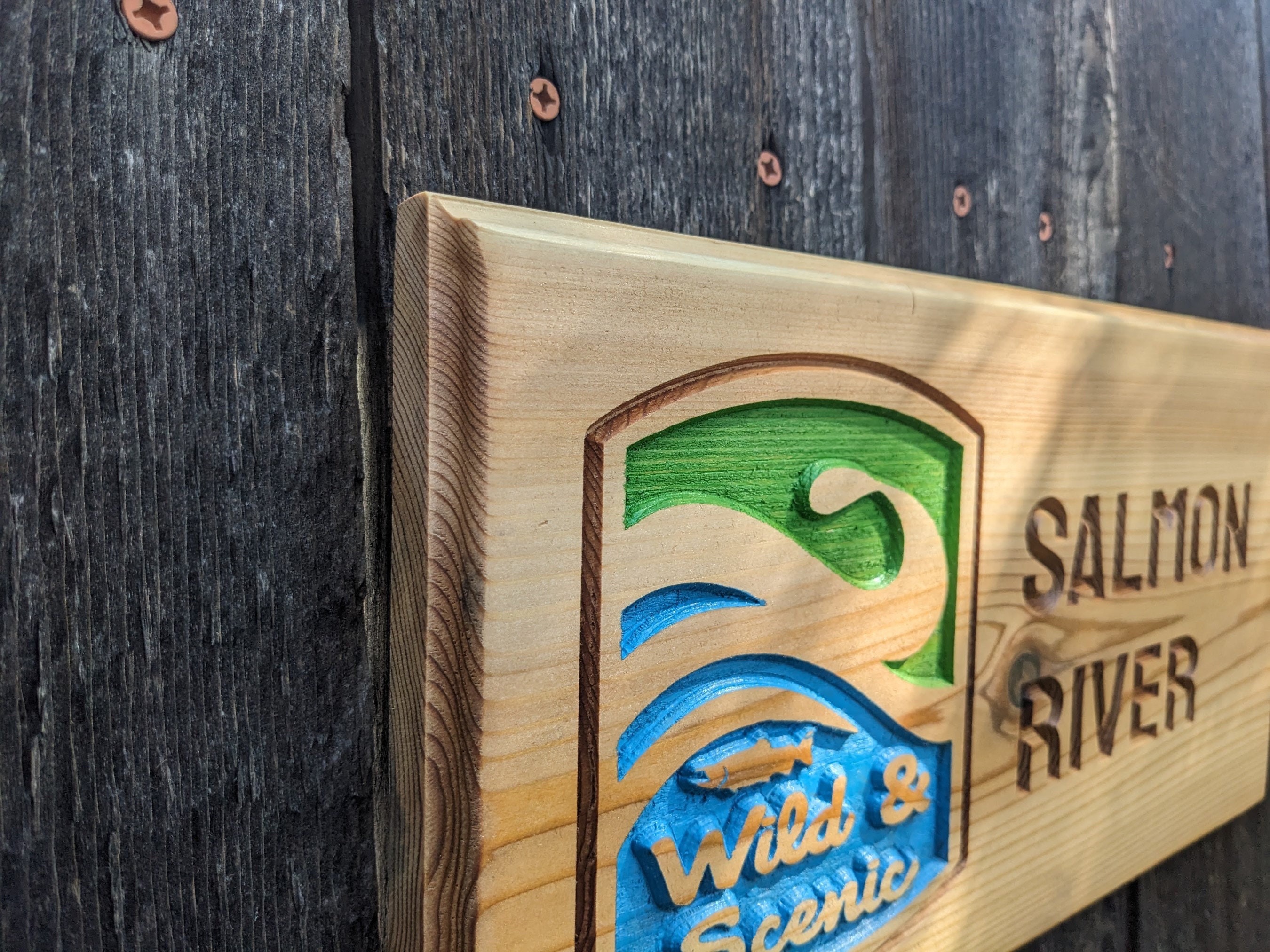 Wild and Scenic Salmon River Sign - Etsy