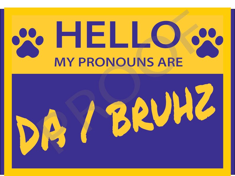 My Pronouns Are Du Bruhz Omega T-shirt - Etsy