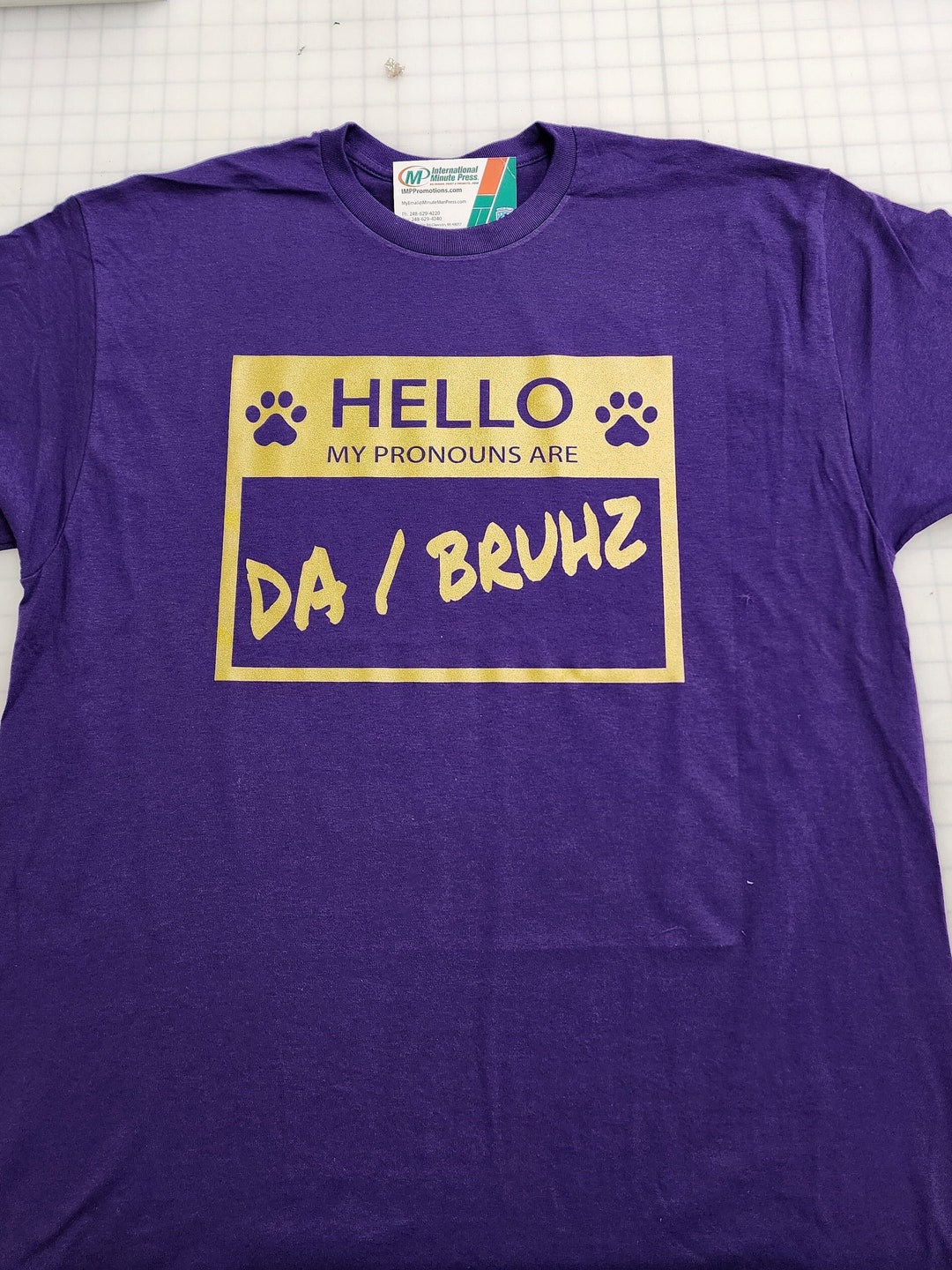 My Pronouns Are Du Bruhz Omega T Shirt Etsy