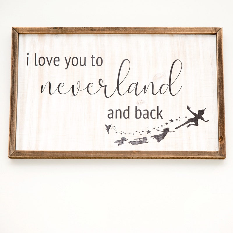 Neverland Sign - Etsy