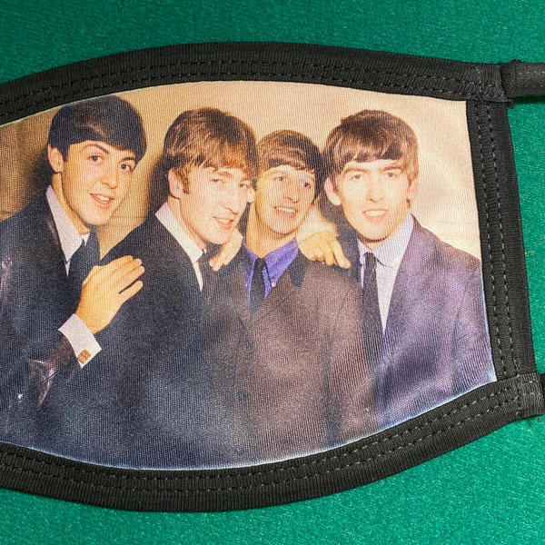 Beatles Face Mask - Etsy
