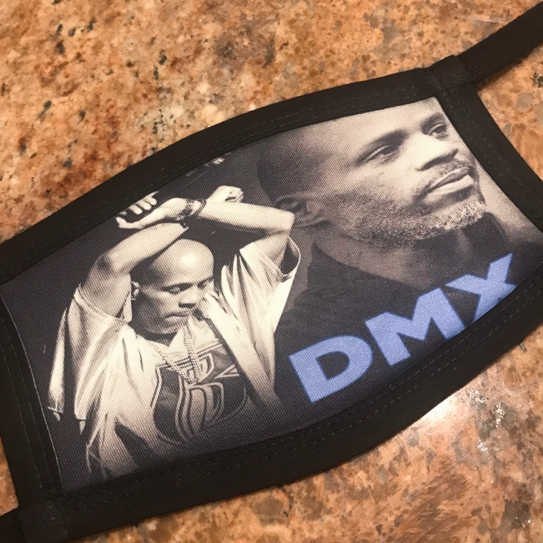 DMX 2pac Hip Hop Rap Ruff Riders Face Mask Reusable Washable Double ...