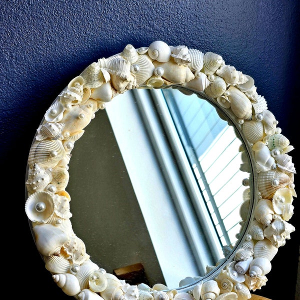 Seashell Mirror - Etsy