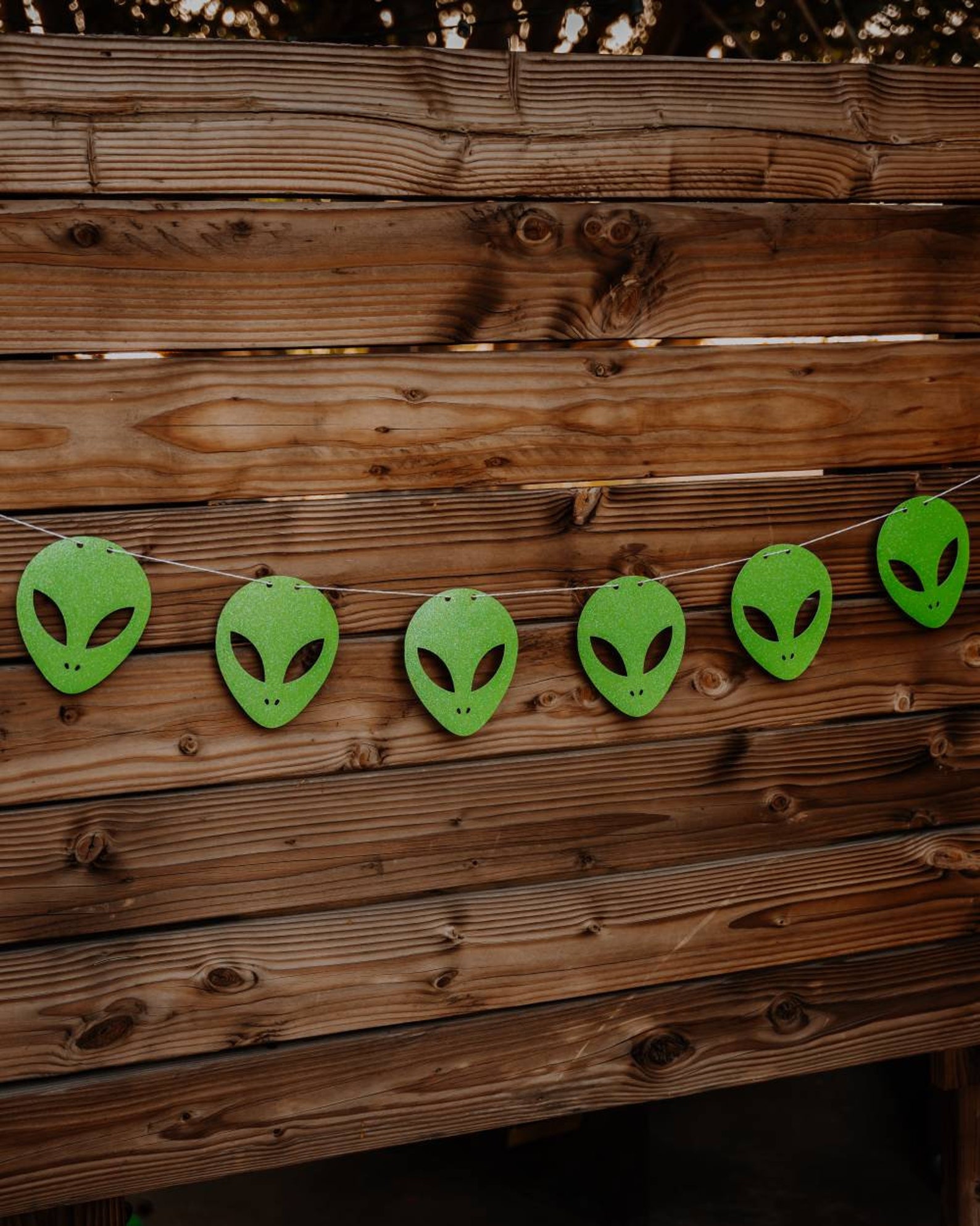 Alien Garland Alien Banner Alien Party UFO Party Decor - Etsy