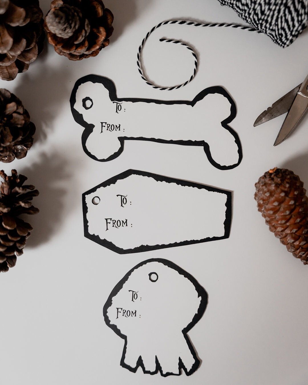 Nightmare Before Christmas Gift Tags Variety Gift Tag Sets - Etsy