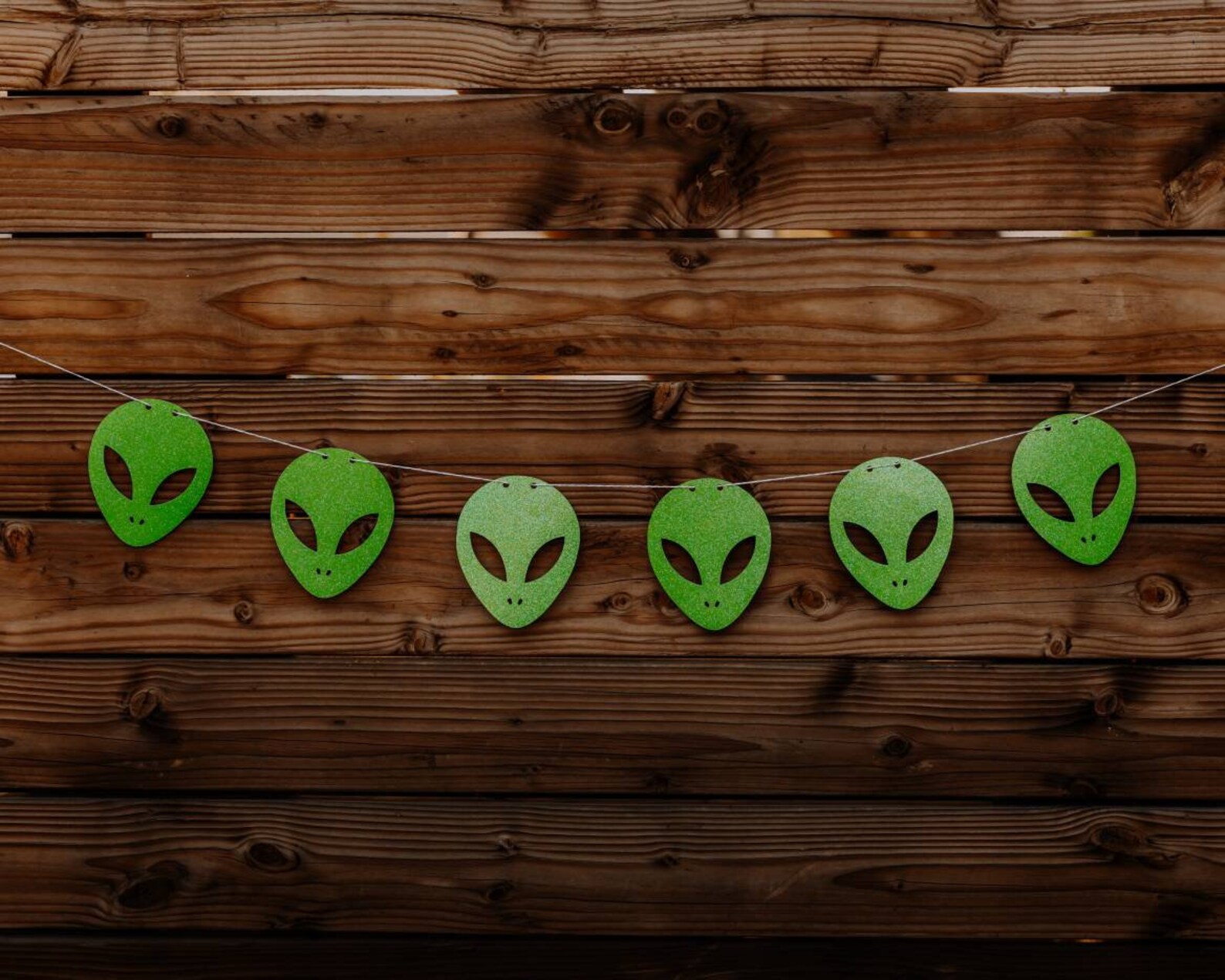 Alien Garland Alien Banner Alien Party UFO Party Decor - Etsy