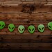 Alien Garland Alien Banner Alien Party UFO Party Decor - Etsy