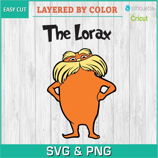 Lorax Svg File for Cricut - Etsy