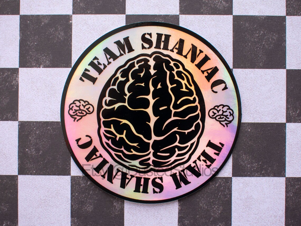 Team Boogara & Team Shaniac Ghoul Boys Waterproof Vinyl Holographic ...