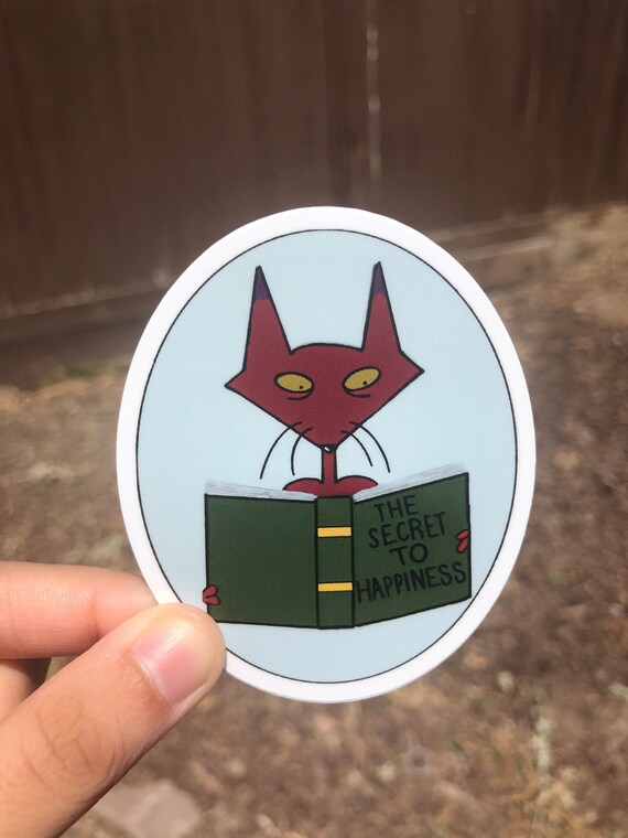Katz Kandy the secret to happiness Sticker | Etsy