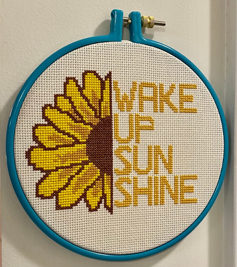 Wake Up, Sunshine - Cross Stitch Pattern - Etsy UK