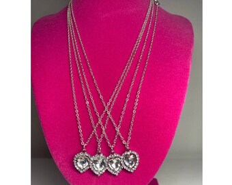 Heart Halo Necklace | Etsy