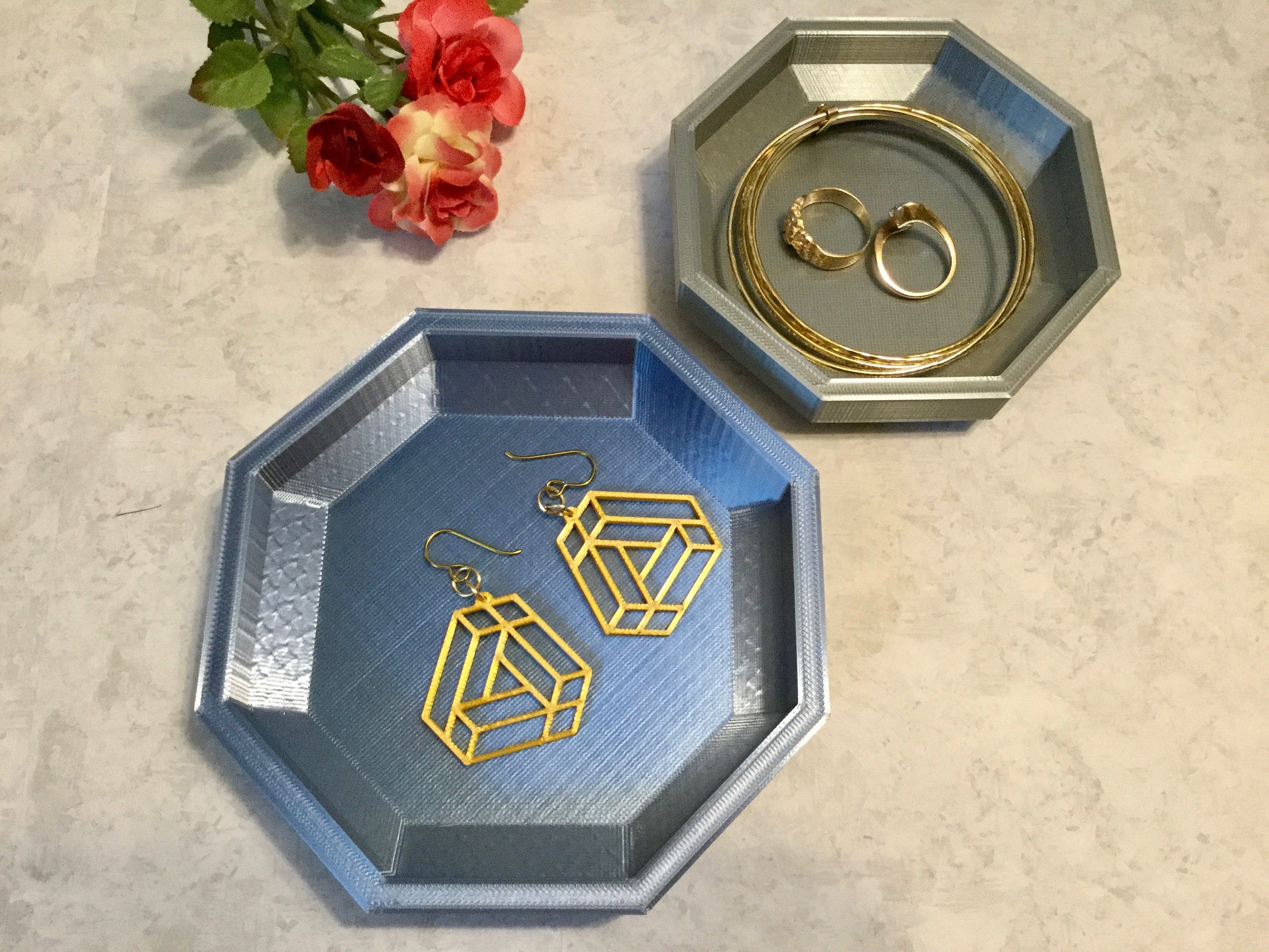 Ring Dish 3D Printed Jewelry Dish Trinket Dish Ring | Etsy