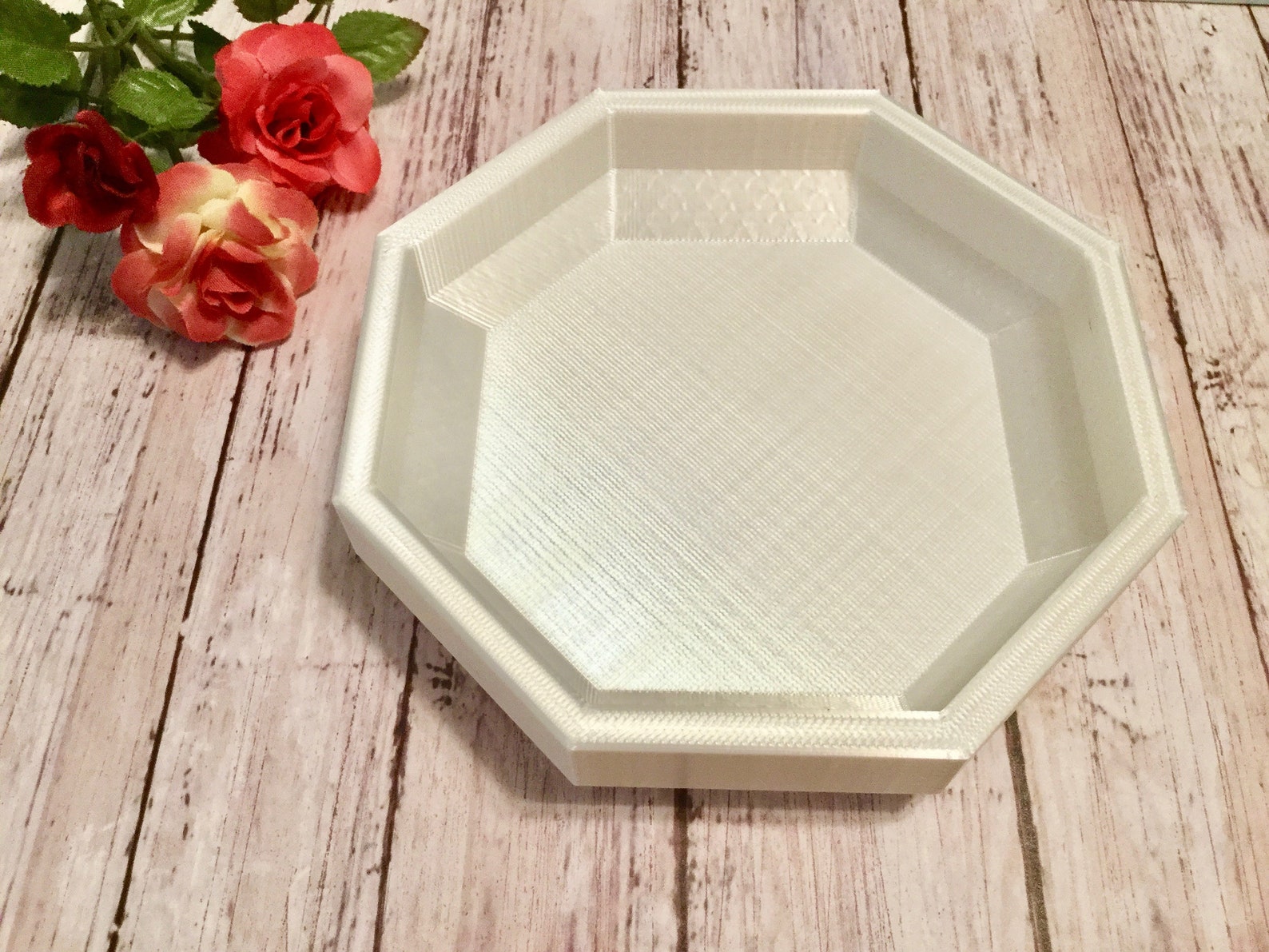 Ring Dish 3D Printed Jewelry Dish Trinket Dish Ring Holder - Etsy