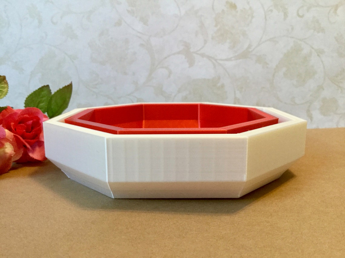 Ring Dish 3D Printed Jewelry Dish Trinket Dish Ring Holder - Etsy