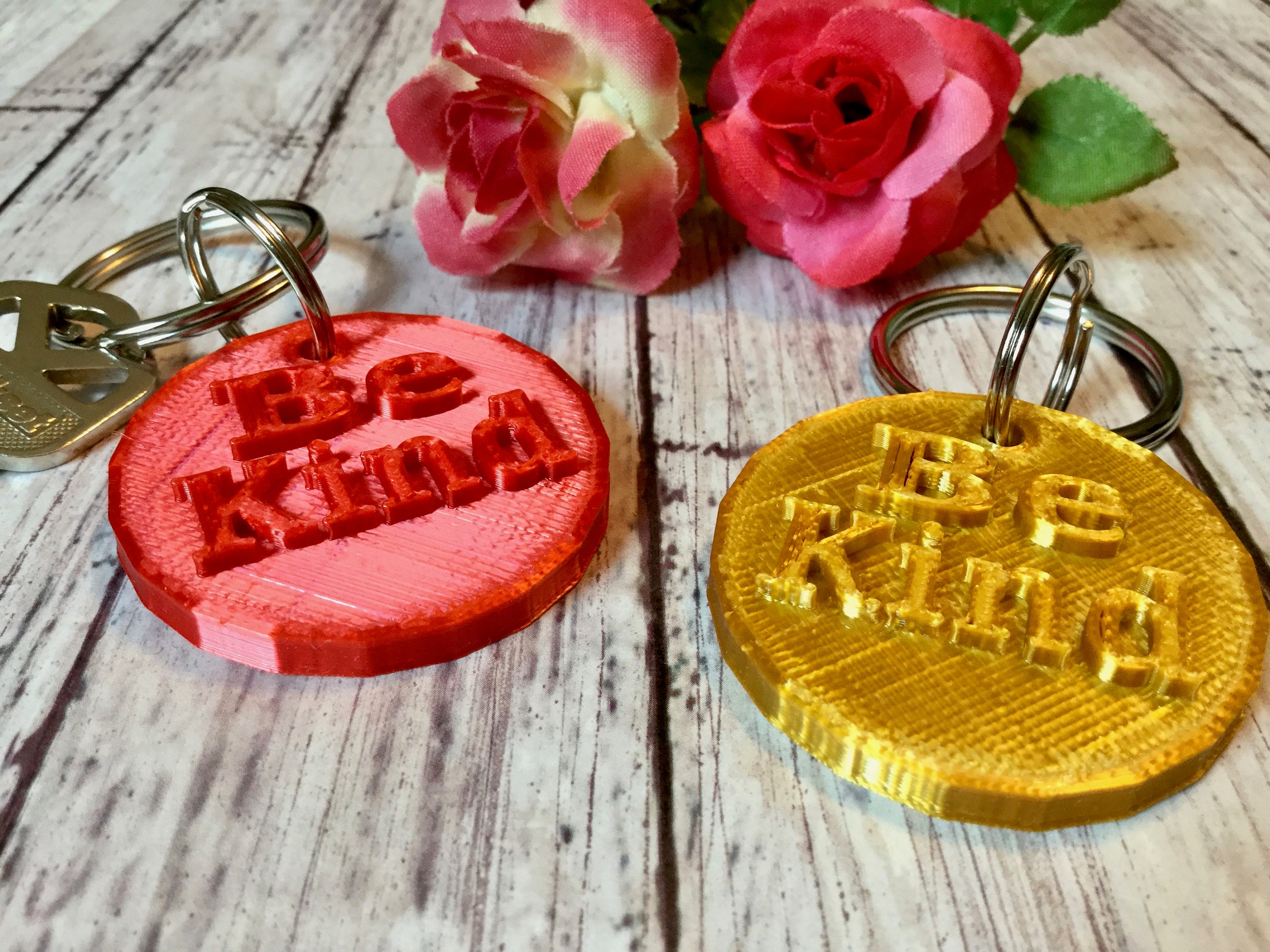 Be Kind Keychain - Etsy UK