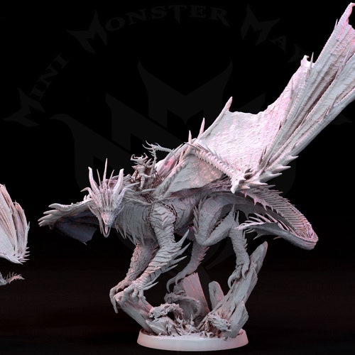 Forest Dragon by Mini Monster Mayhem Dungeons and Dragons - Etsy