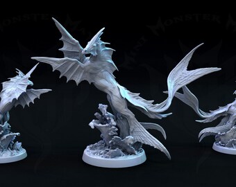 Ancient Crystal Dragon Miniature Mini Monster Mayhem D&D 5e - Etsy