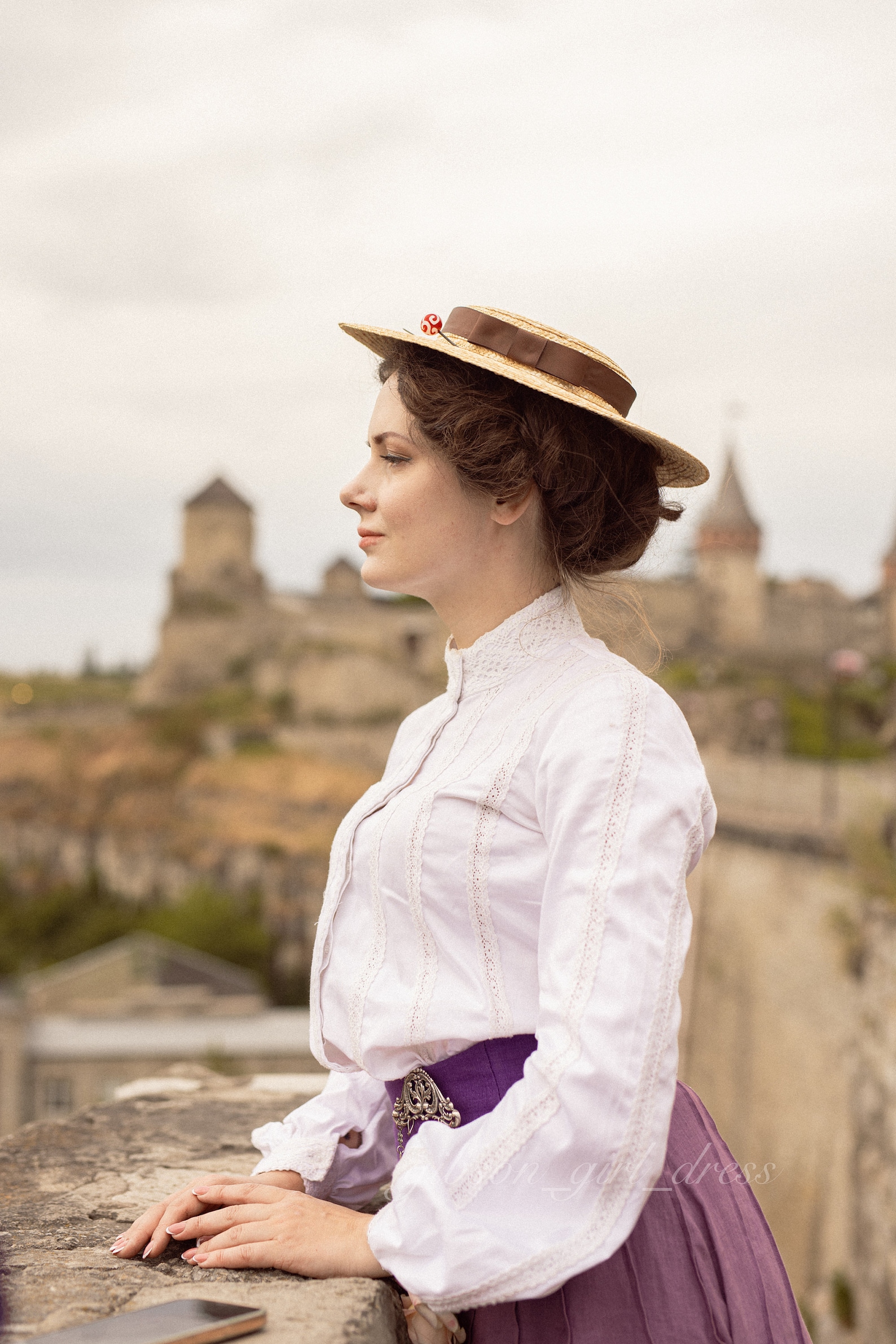 Blouse "alice" in Edwardian Victorian Style - Etsy Canada