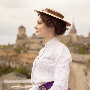 Blouse "alice" in Edwardian Victorian Style - Etsy