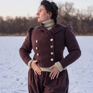 Sport Set in Edwardian Style Jacket "raymonde" and Bloomers - Etsy