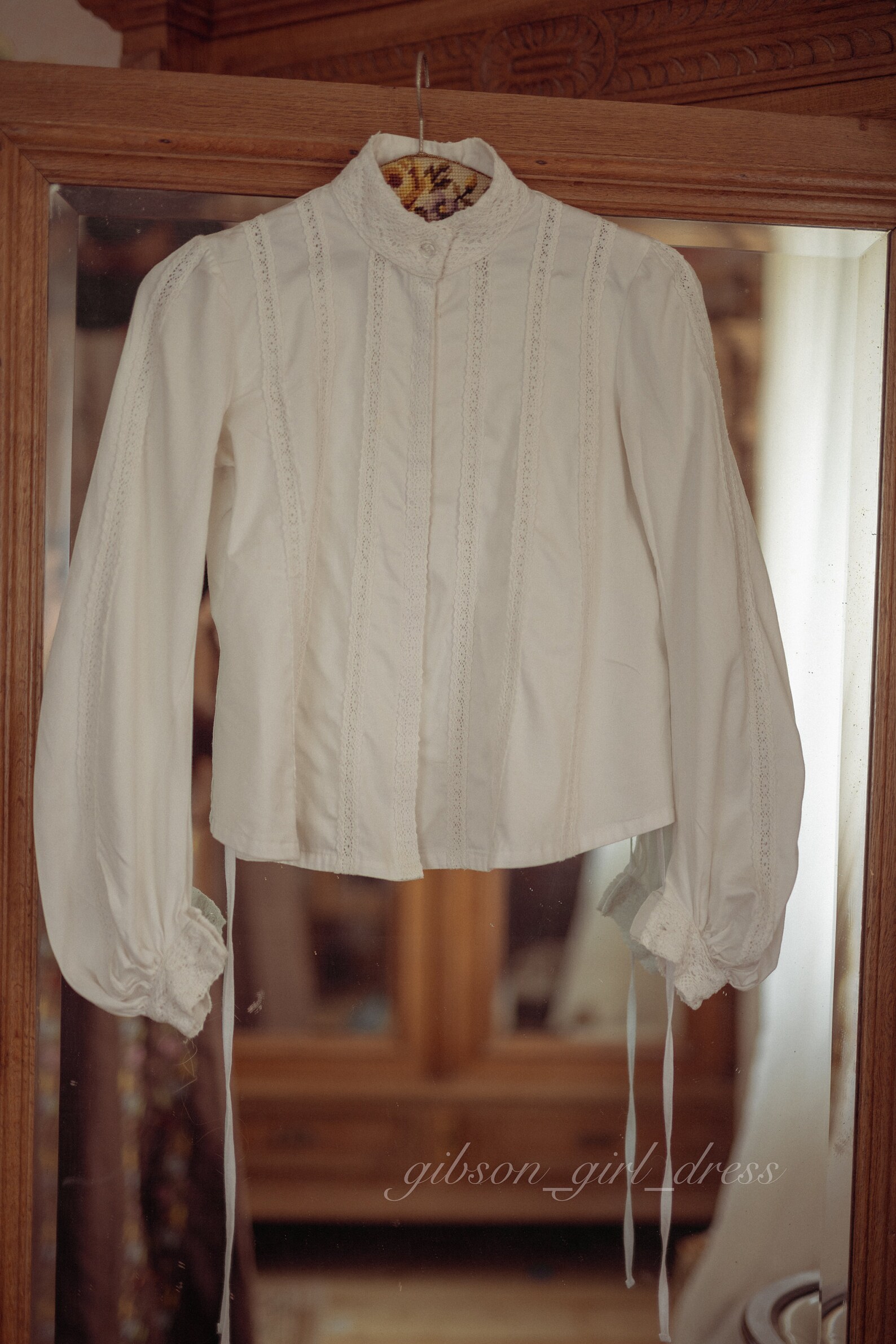 Blouse "alice" in Edwardian Victorian Style - Etsy Canada
