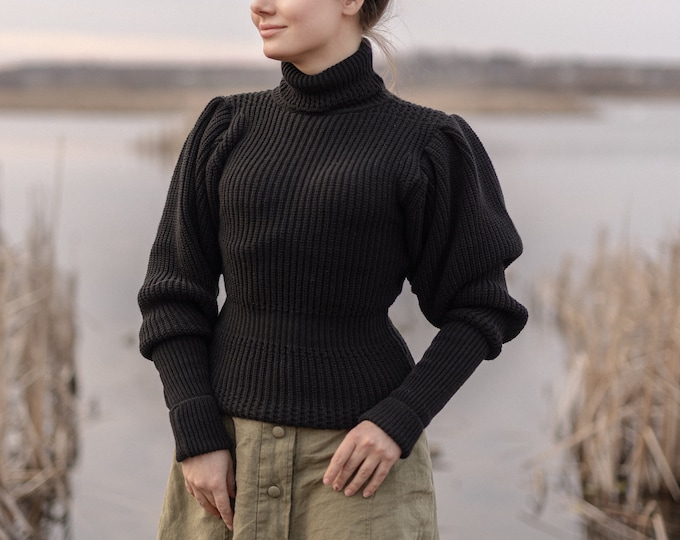 Sweater in Edwardian Victorian Style for Cycling Bicycle 1897 Leg of ...