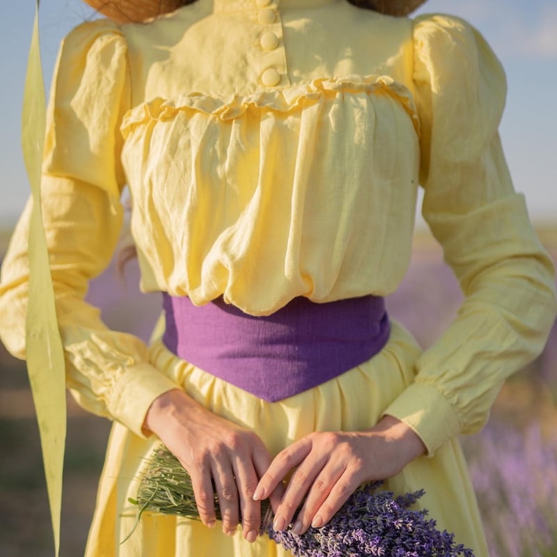 Victorian Belt Gray - Etsy UK