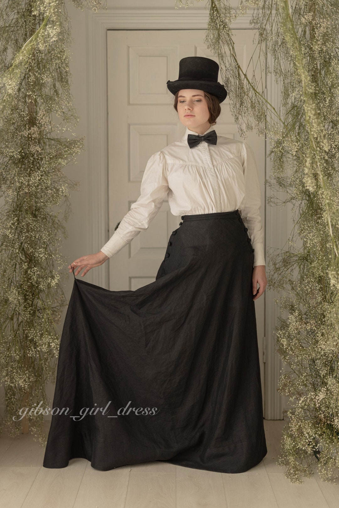 Skirt "amazons" for Side Saddle in Edwardian Vintage Style - Etsy